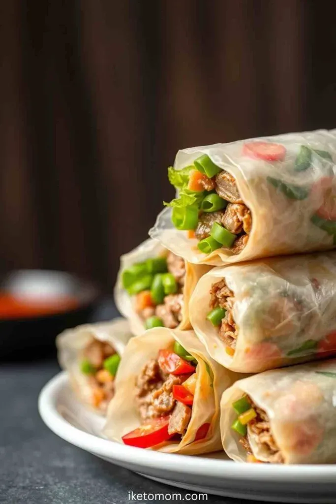 15 Tasty Spring Roll Wrappers Recipes - i Keto Mom [Best and Easy Low ...